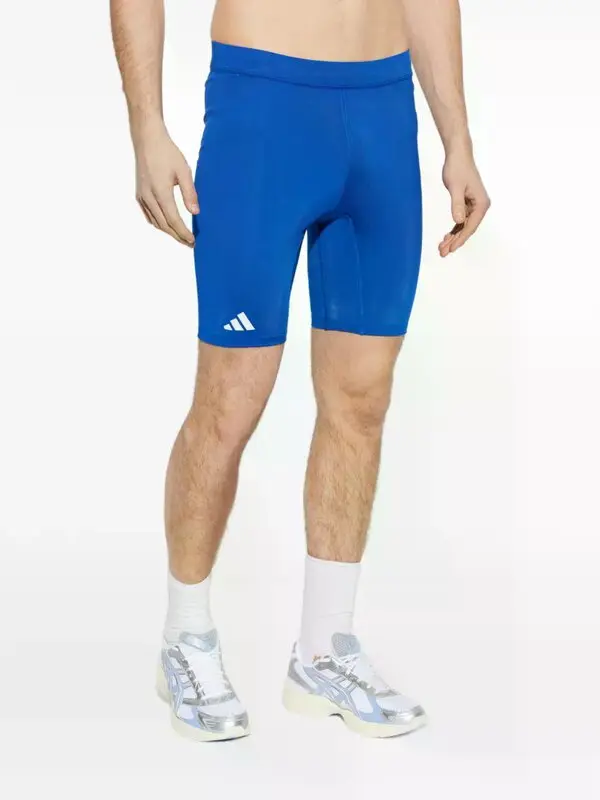 Adidas Adizero Logo-print Shorts