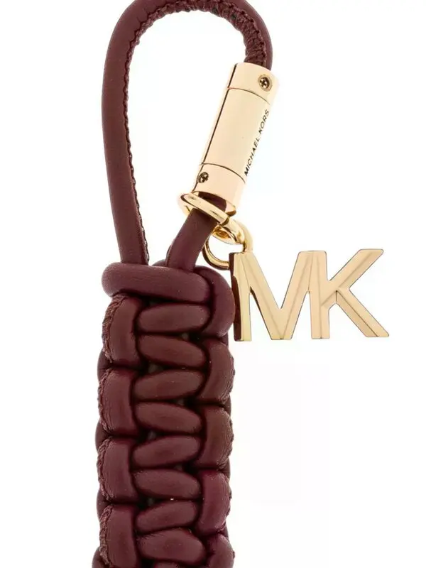 Michael Kors Braided Logo Keychain