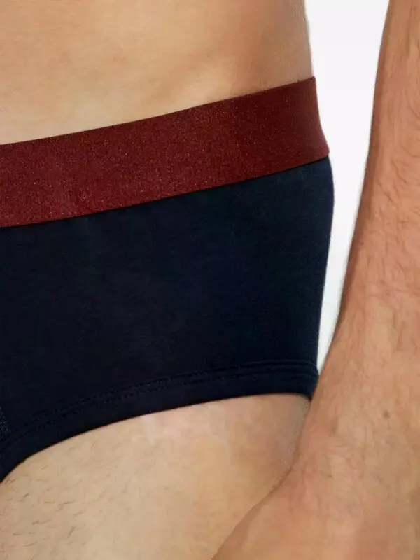 Emporio Armani Logo-patch Briefs