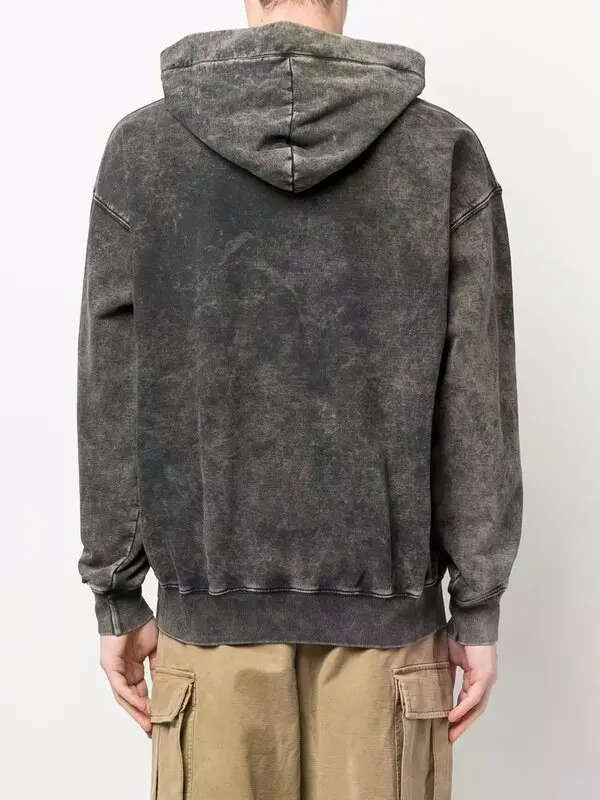 DIESEL® Acid-wash Pullover Hoodie