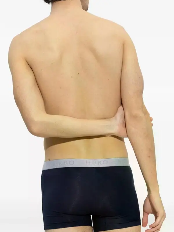 Hanro Logo-waistband Boxer Briefs