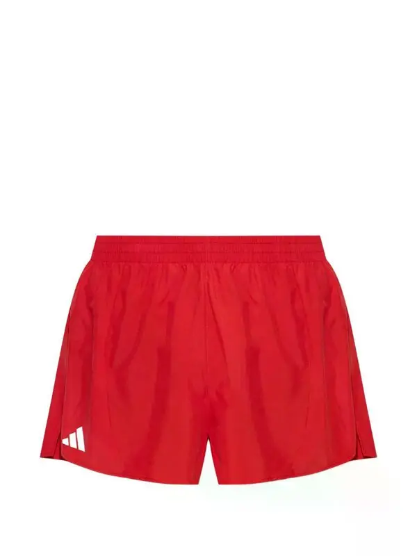 Adidas Adizero Logo-print Shorts