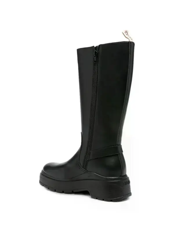 Liu Jo Logo-plaque Leather Boots