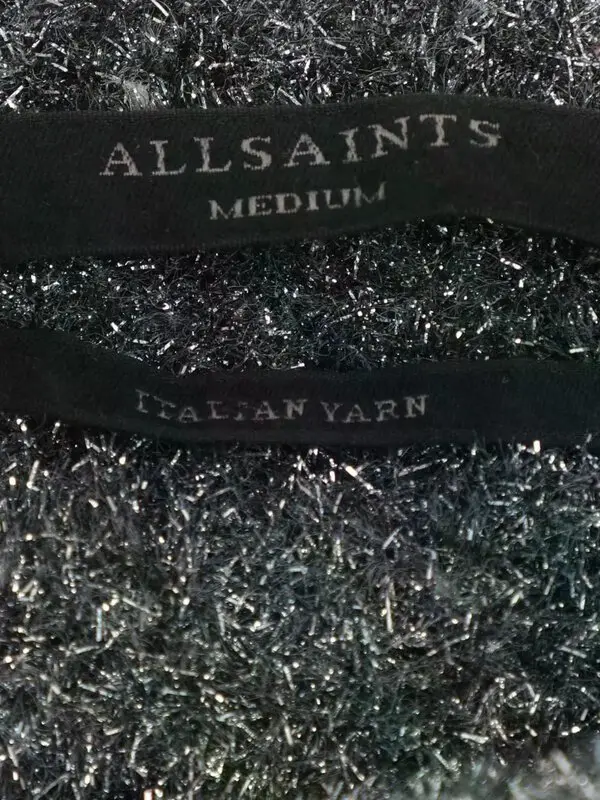 ALLSAINTS Lurex Knit Sweater