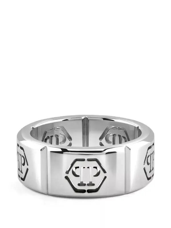 Philipp Plein Logo-detailing Ring