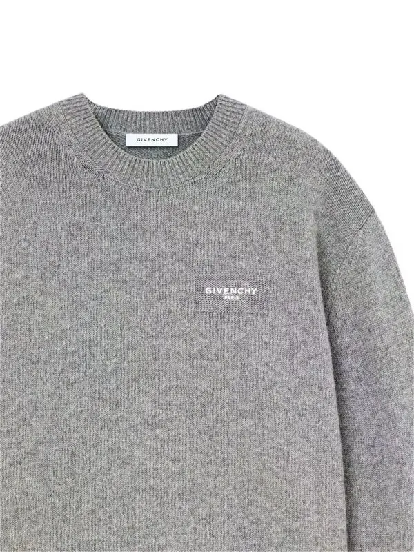 Givenchy Couture Seam Sweater In Wool And Cashmere