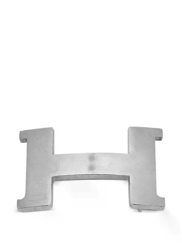 Hermès Constance Brushed-finish Belt Buckle - Silver