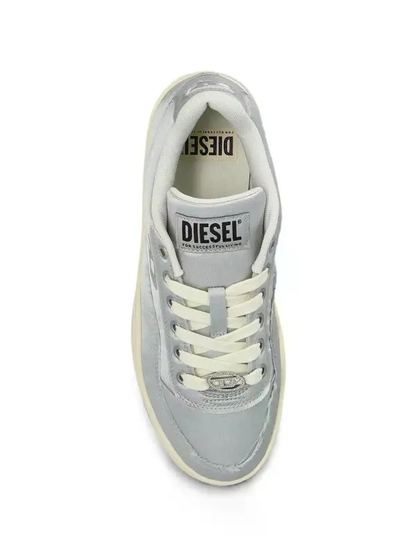 DIESEL® S-tracker-d Low Metallic-effect Sneakers