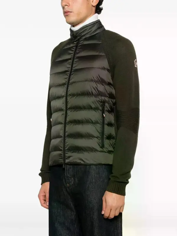 Moncler Quilted-panel Padded Jacket