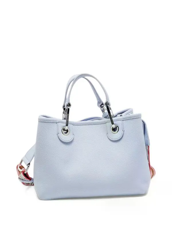 Emporio Armani Small Myea Grained Tote Bag