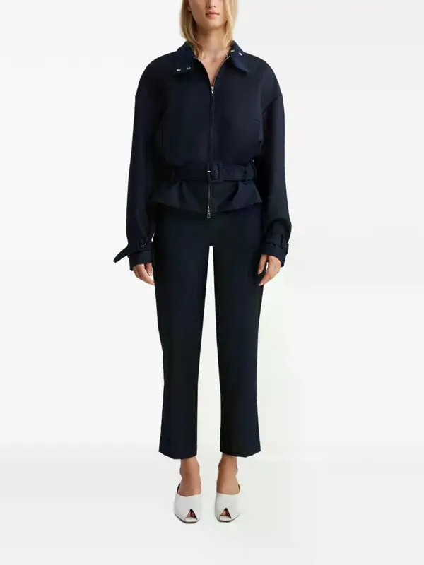 Anna Quan Zaha Belted Bomber Jacket