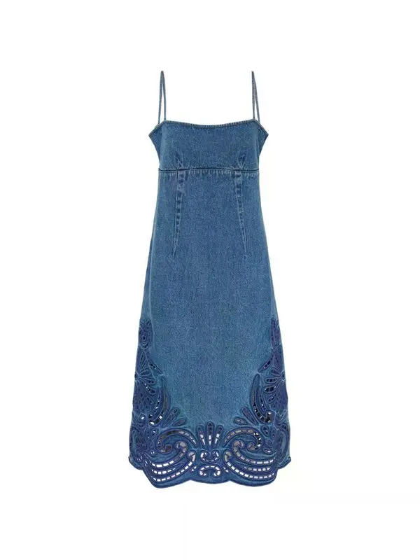 Ulla Johnson Cut-out Flared Midi Dress