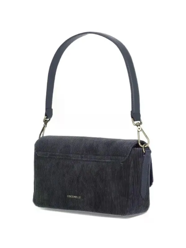 COCCINELLE Corduroy-effect Leather Shoulder Bag