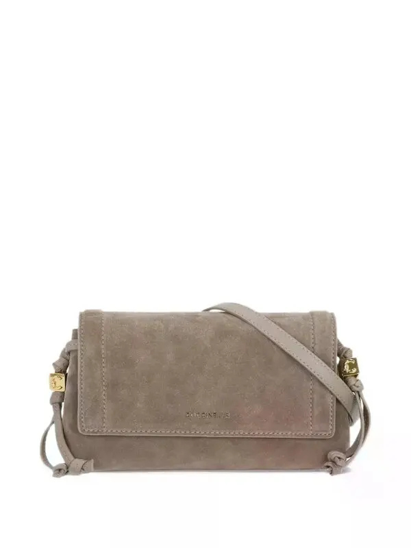 COCCINELLE Suede-leather Shoulder Bag