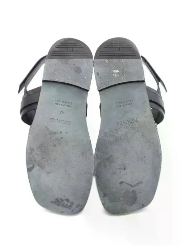 Hermès 2010s Mikey Leather Sandals