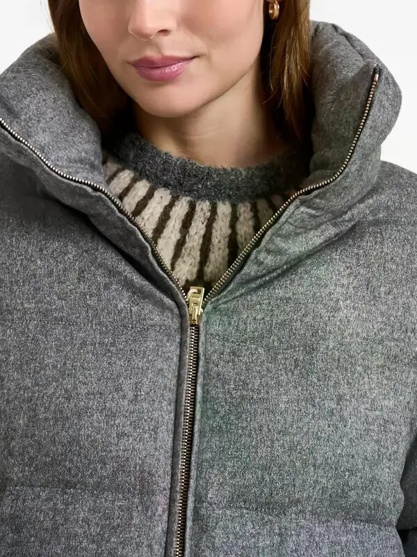 Herno Quilted High-neck Coat