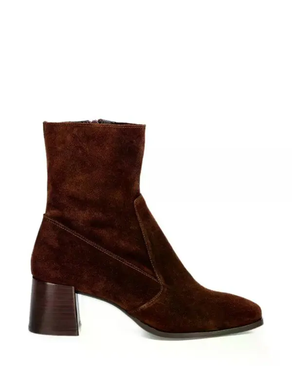 JONAK PARIS Argentat Square-toe Ankle Boots
