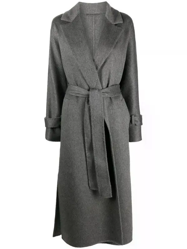 Brunello Cucinelli Cashmere Maxi Coat - Grey
