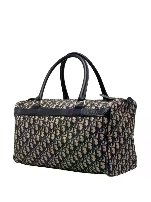 Dior 2000-2026 Oblique Canvas Travel Bag