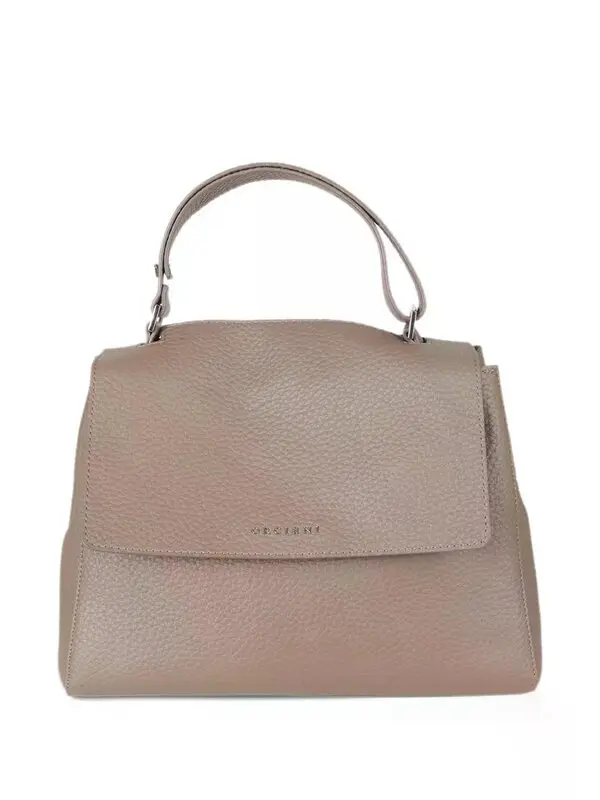 Orciani Midi Borsa Sveva Soft Leather Tote Bag