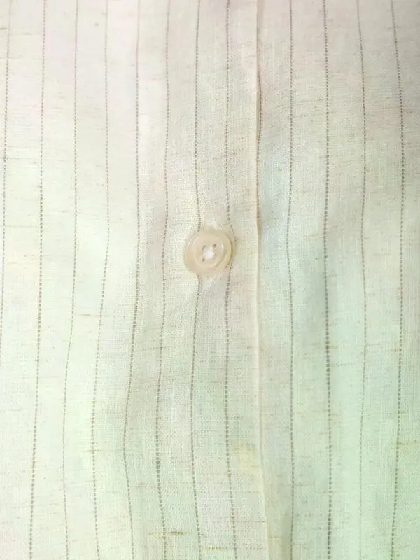 Denimist Pinstripe-pattern Twisted-front Shirt
