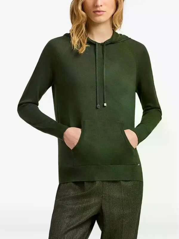 Kiton Wool Long-sleeve Hoodie