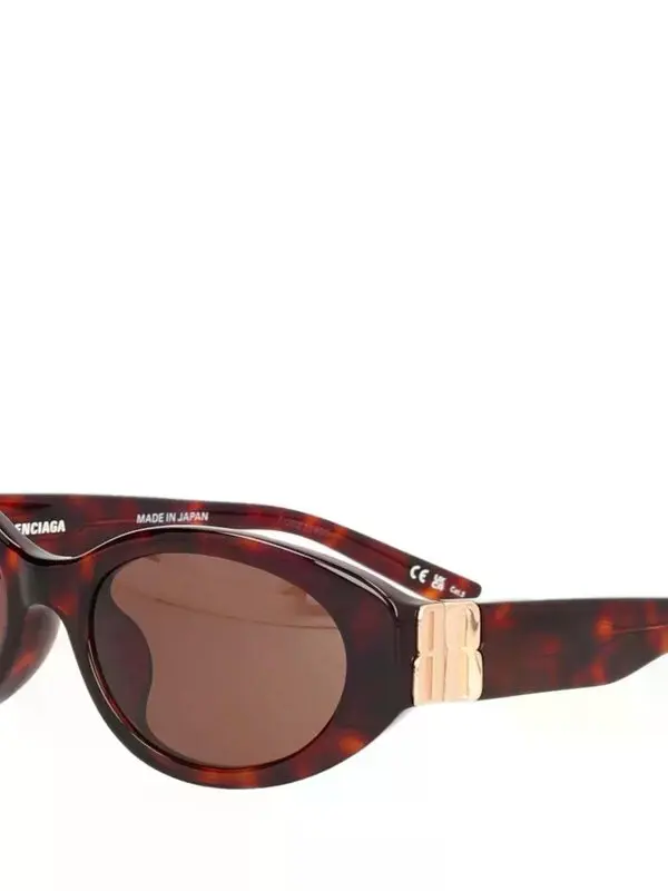 Balenciaga Tortoiseshell-effect Bb Sunglasses