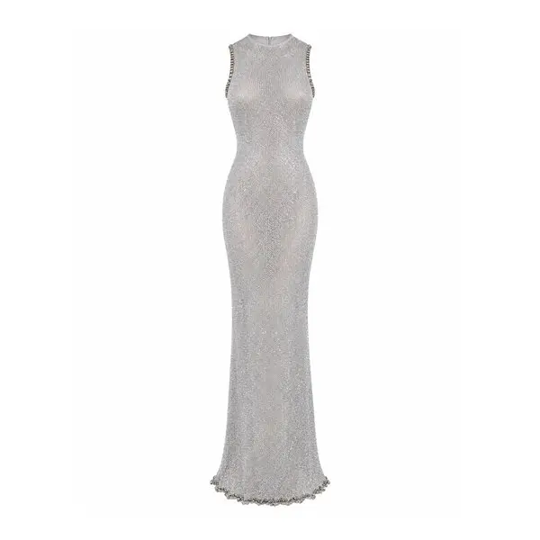 ISKRA Femme Fatale Dress - Silver