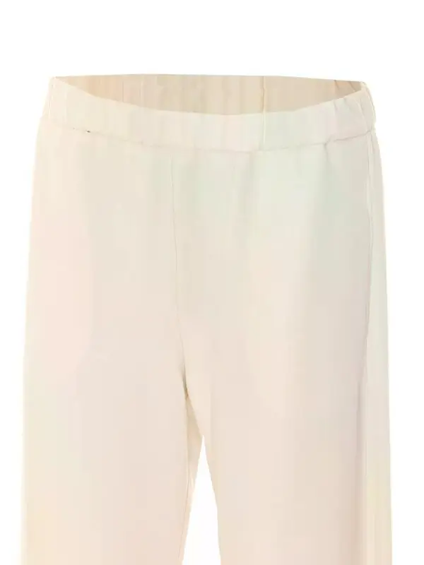 RUE DU BAC Elasticated Straight-leg Trousers
