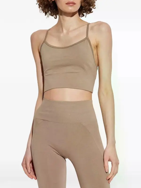 RETHINKIT STUDIOS Seamless Criss-cross Performance Top