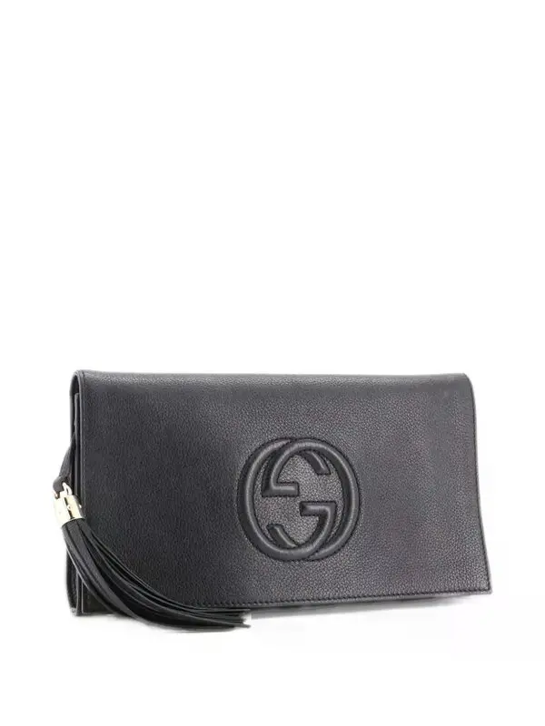 Gucci Soho Leather Clutch Bag