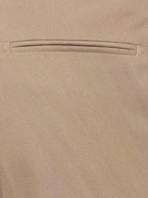 DEVORE INCIPIT Pleated Turn-up Trousers