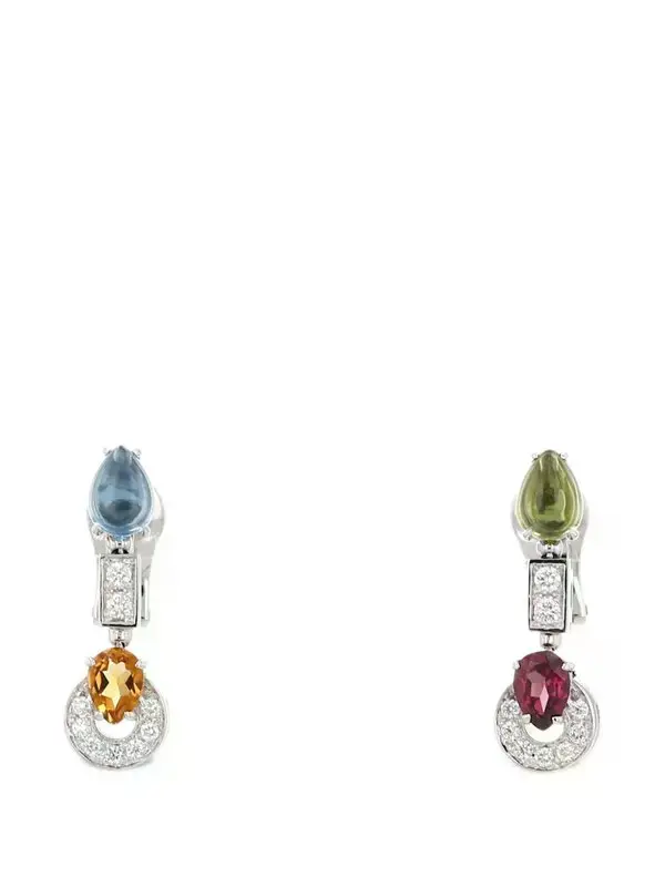 BVLGARI 2010s Allegra Multi-stone Earrings