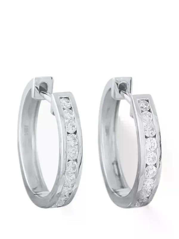 LB EXCLUSIVE Diamond Huggie Earrings
