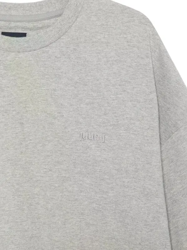 JUUN.J Logo-embroidered Graphic-print T-shirt