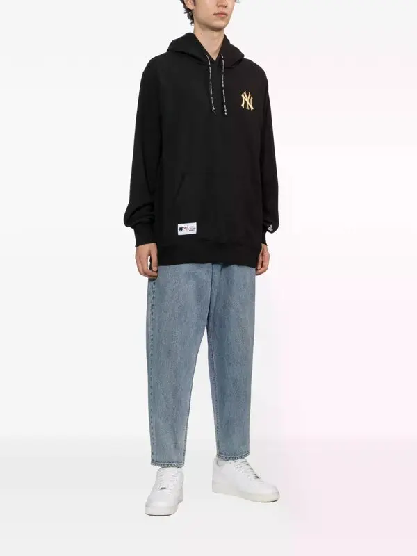 New Era New York Yankees Logo-embroidered Hoodie