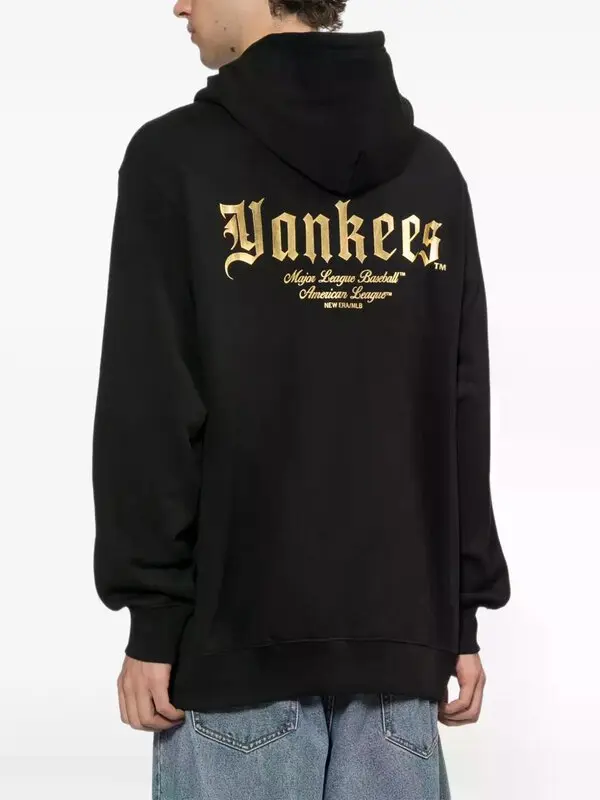 New Era New York Yankees Logo-embroidered Hoodie