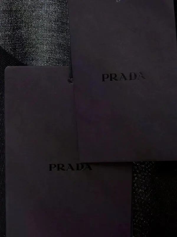 Prada 2024 Long-sleeve Polo Sweater