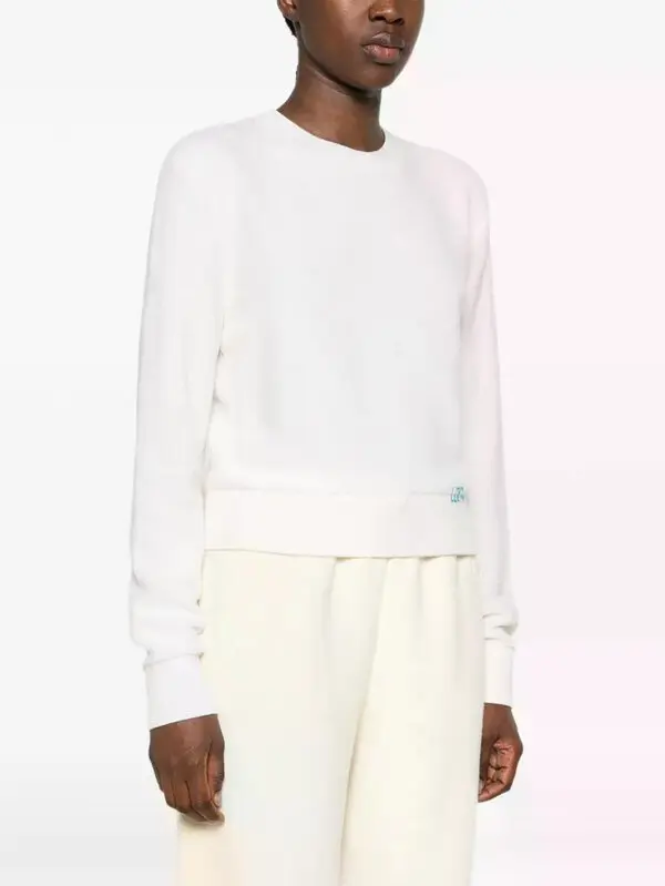 Loewe Embroidered-logo Wool Sweater