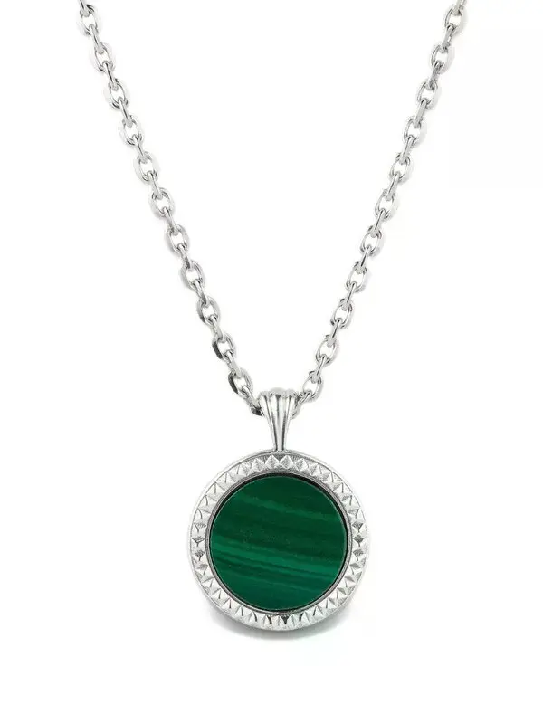 Emanuele Bicocchi Pyramid Amulet Malachite Necklace