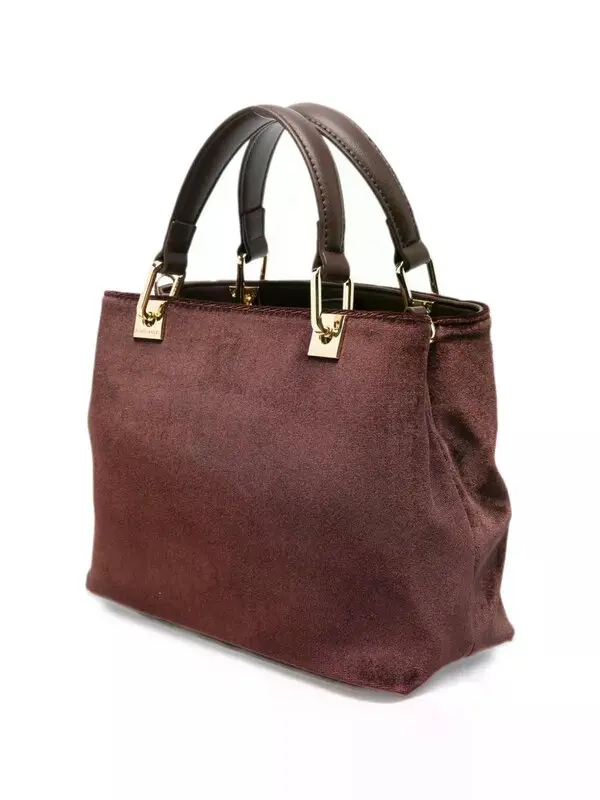 MARC ELLIS Wendi Logo-embroidered Tote Bag