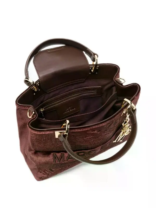 MARC ELLIS Wendi Logo-embroidered Tote Bag