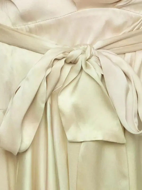 Zimmermann Wrap-around Satin Dress