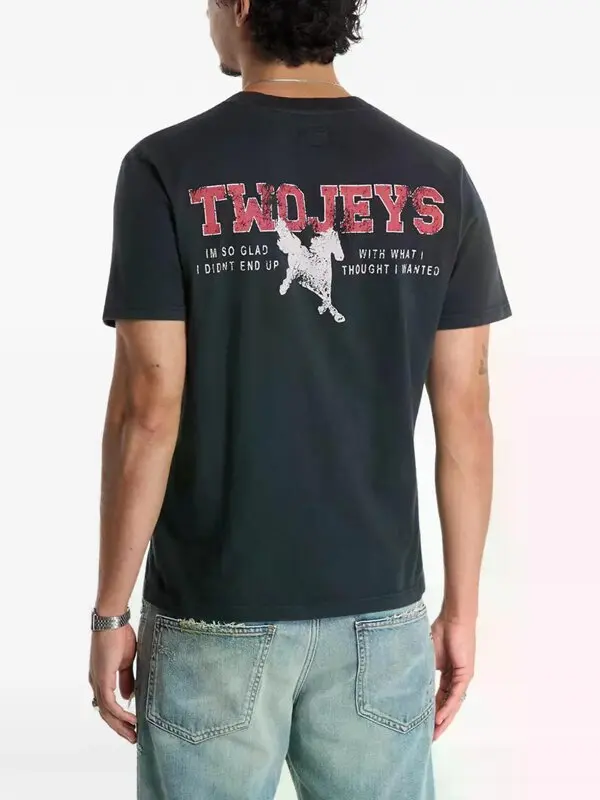 TWOJEYS Sterling Logo-print T-shirt - Black