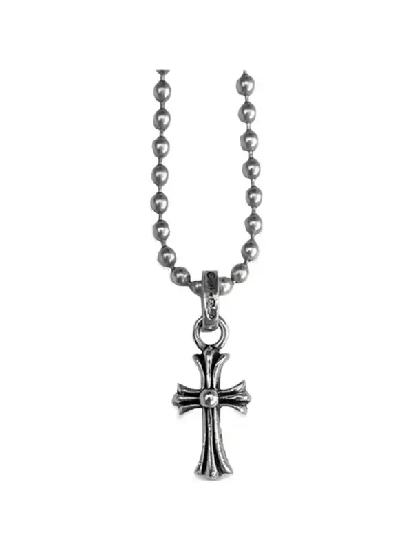 Chrome Hearts Baby Fat Cross-pendant Necklace
