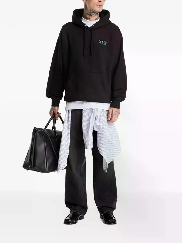 Obey Graphic-print Hoodie