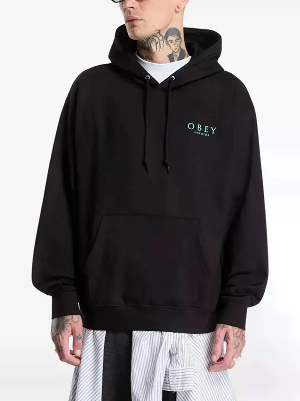 Obey Graphic-print Hoodie