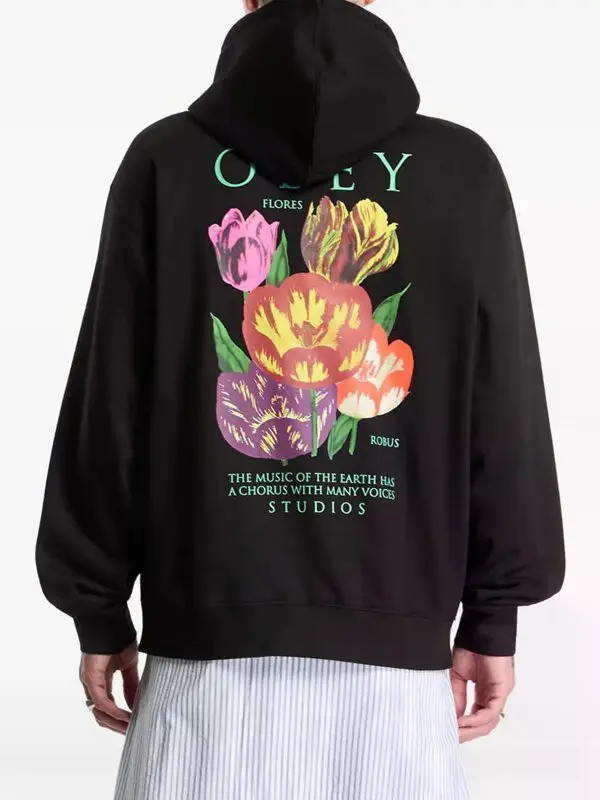 Obey Graphic-print Hoodie