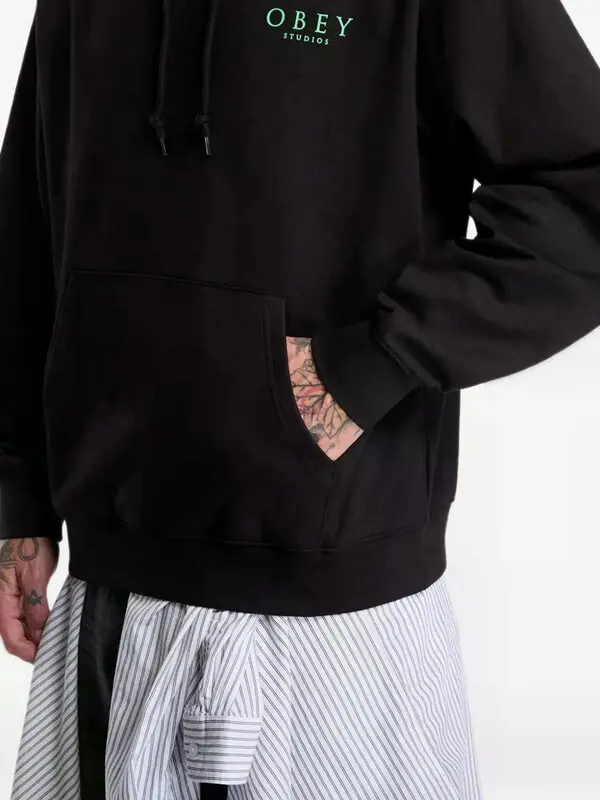 Obey Graphic-print Hoodie