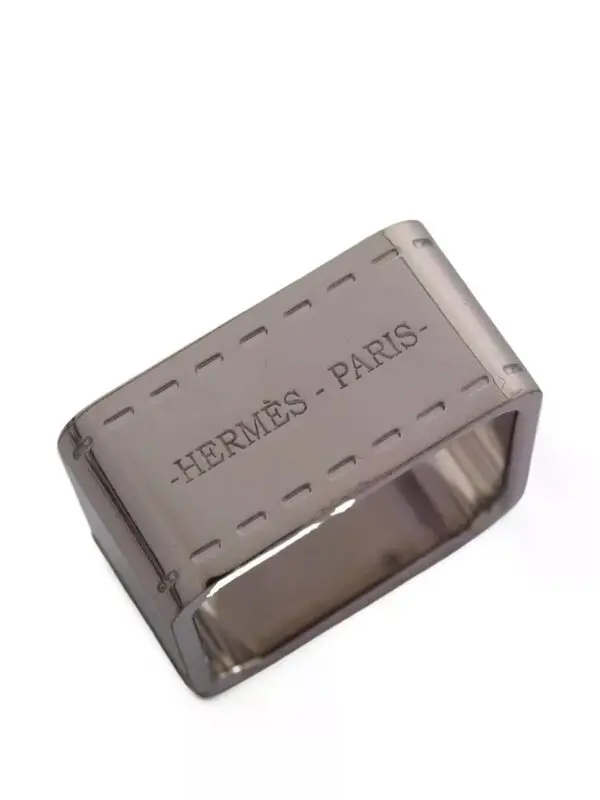 Hermès 2010s Bolduc Scarf Ring